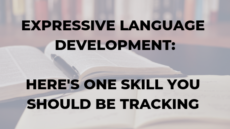 Expressive language development: Here's one skill you should be ...