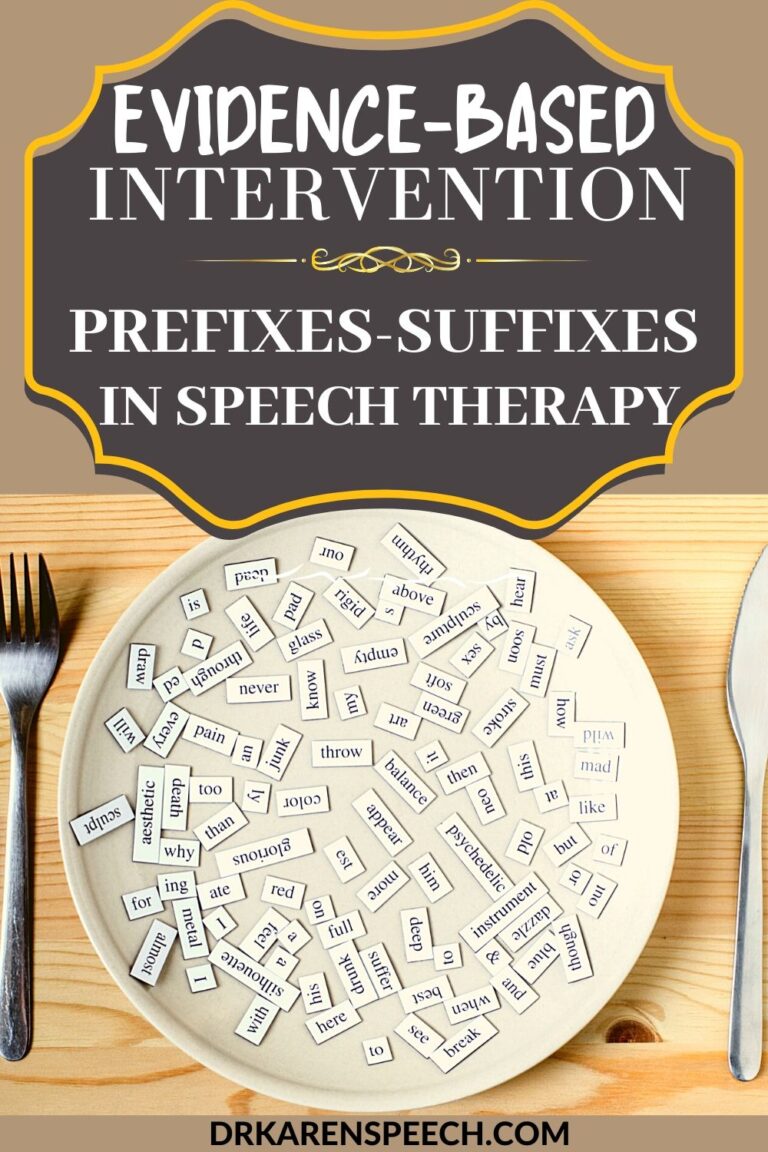 Teaching Prefixes and Suffixes in Speech Therapy: Three Must-Have Tools ...
